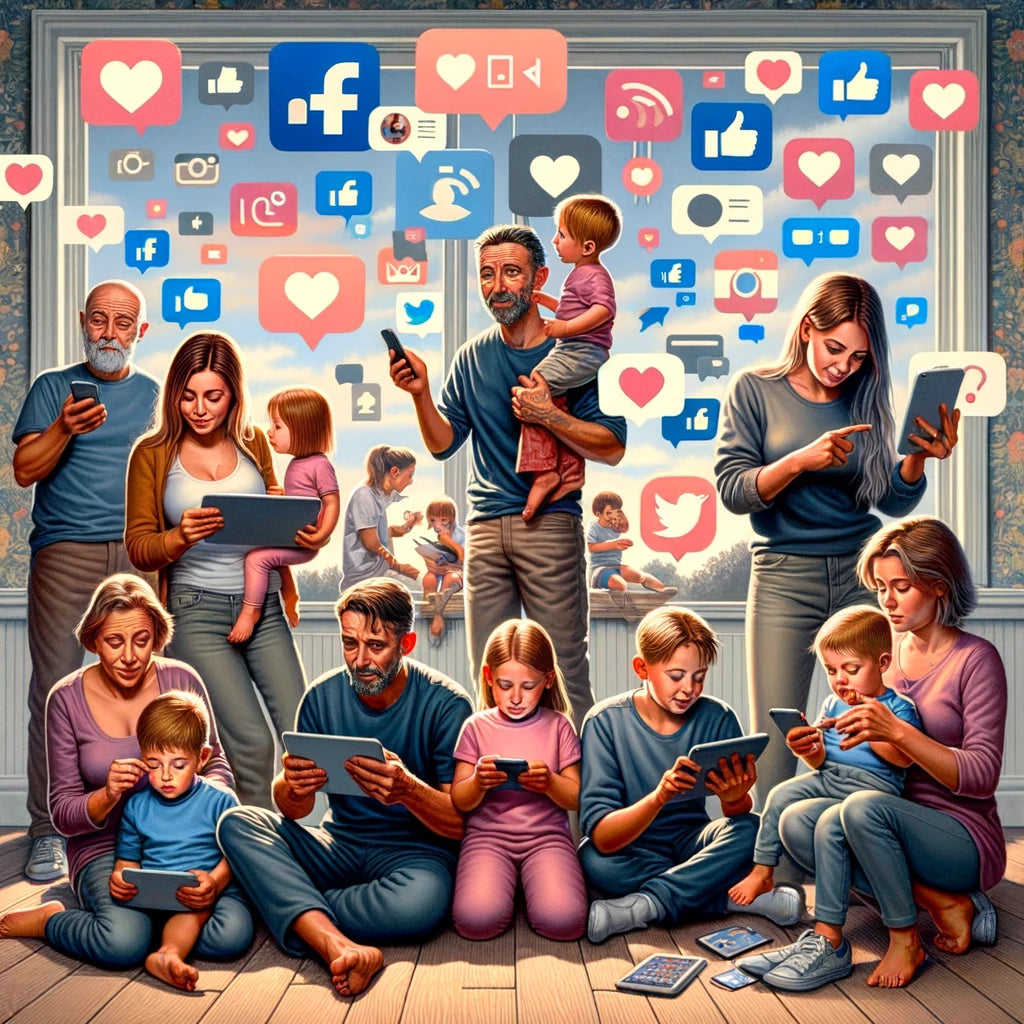 Social Media Parenting, Digital Age Challenges, Protective Parenting, Child Development ...