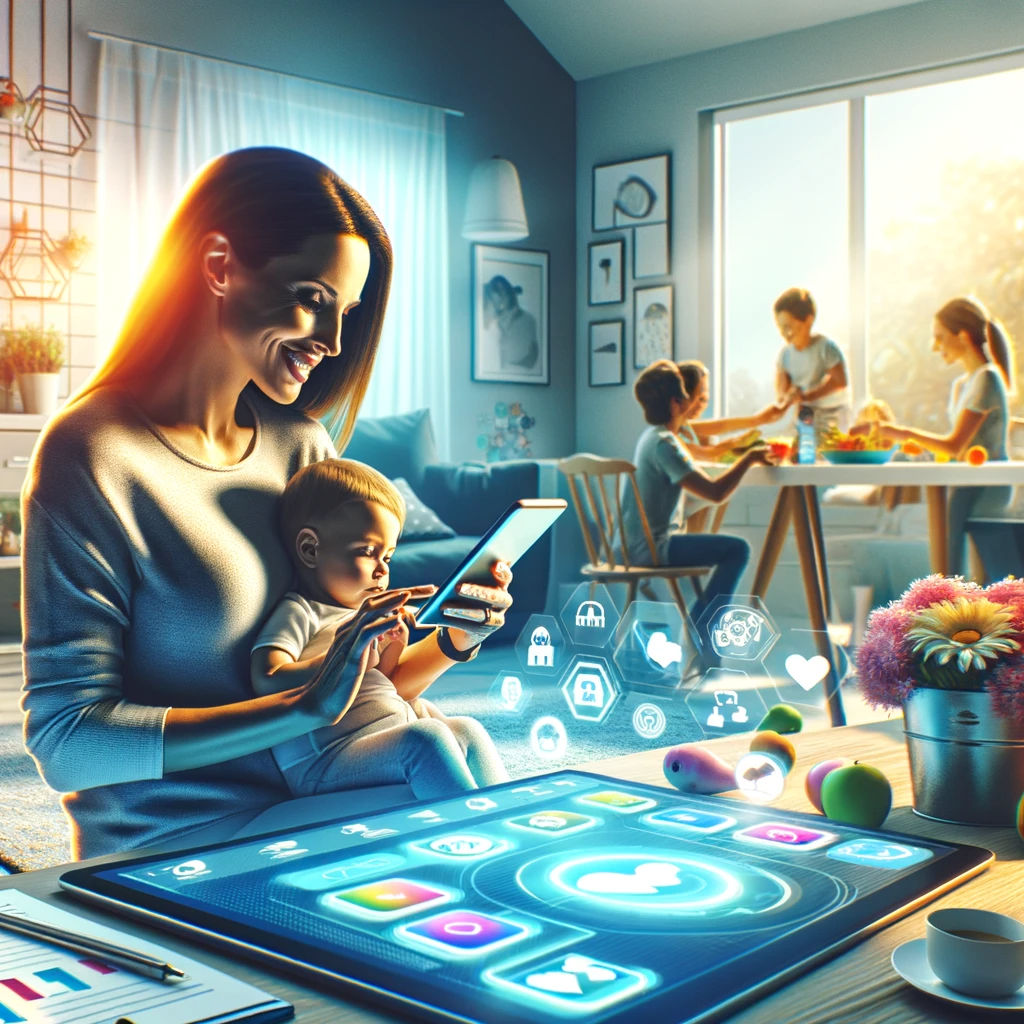 Parenting Apps, Technology for Mothers, Tech Tools, Digital Parenting, Modern Motherhood ...