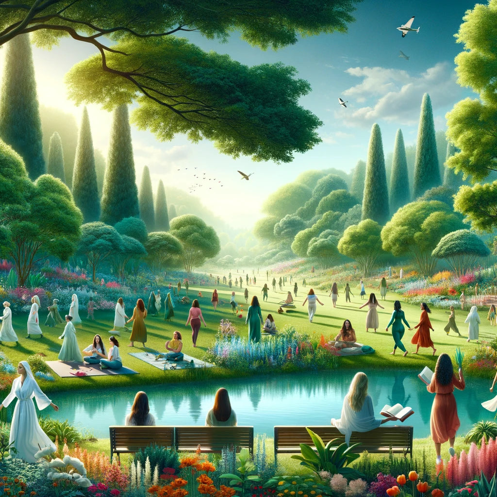 Women's Wellness, Green Spaces, Nature and Health, Mental Well-being ...