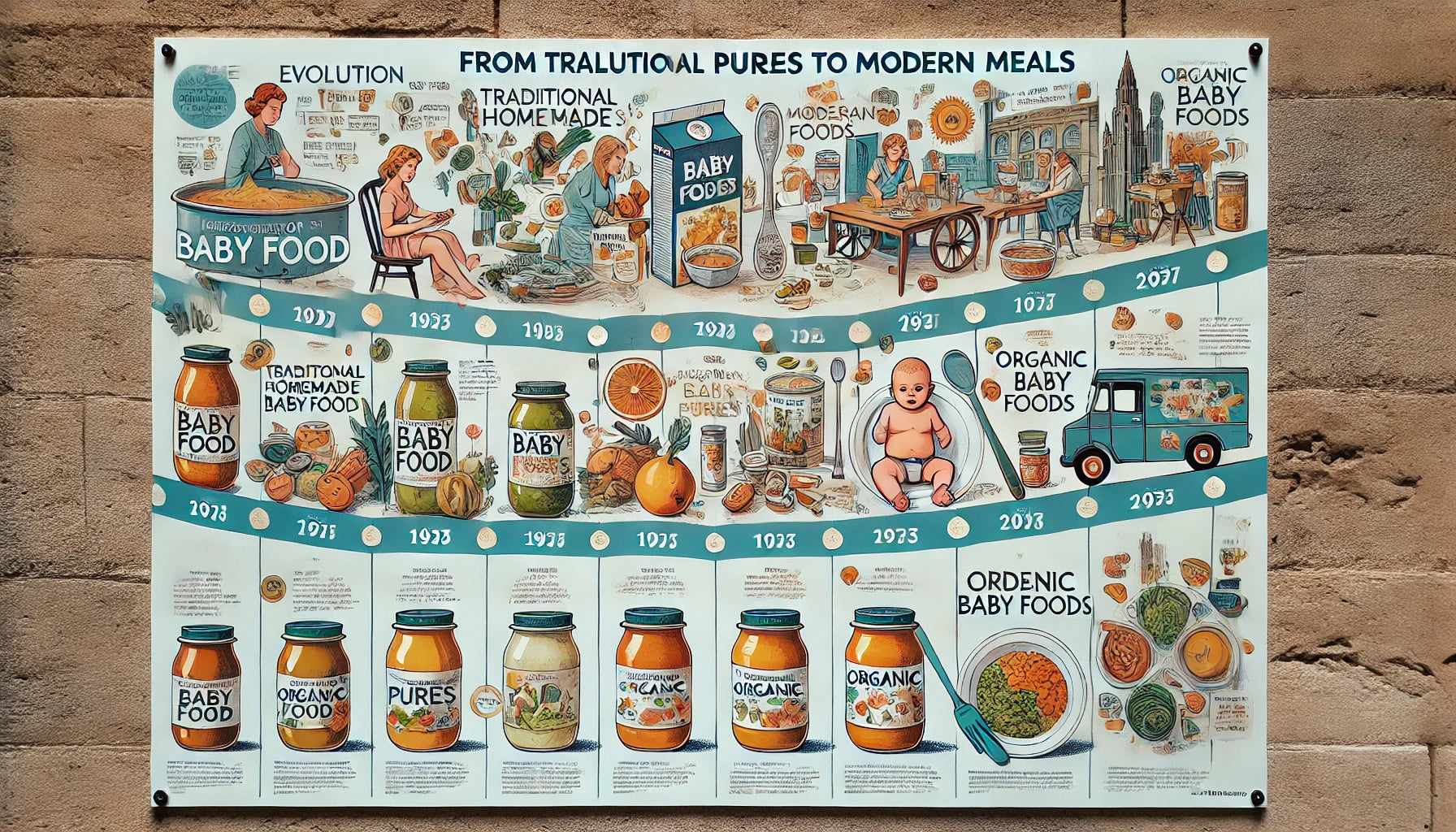 baby food evolution, traditional purees, modern baby meals, baby food ...