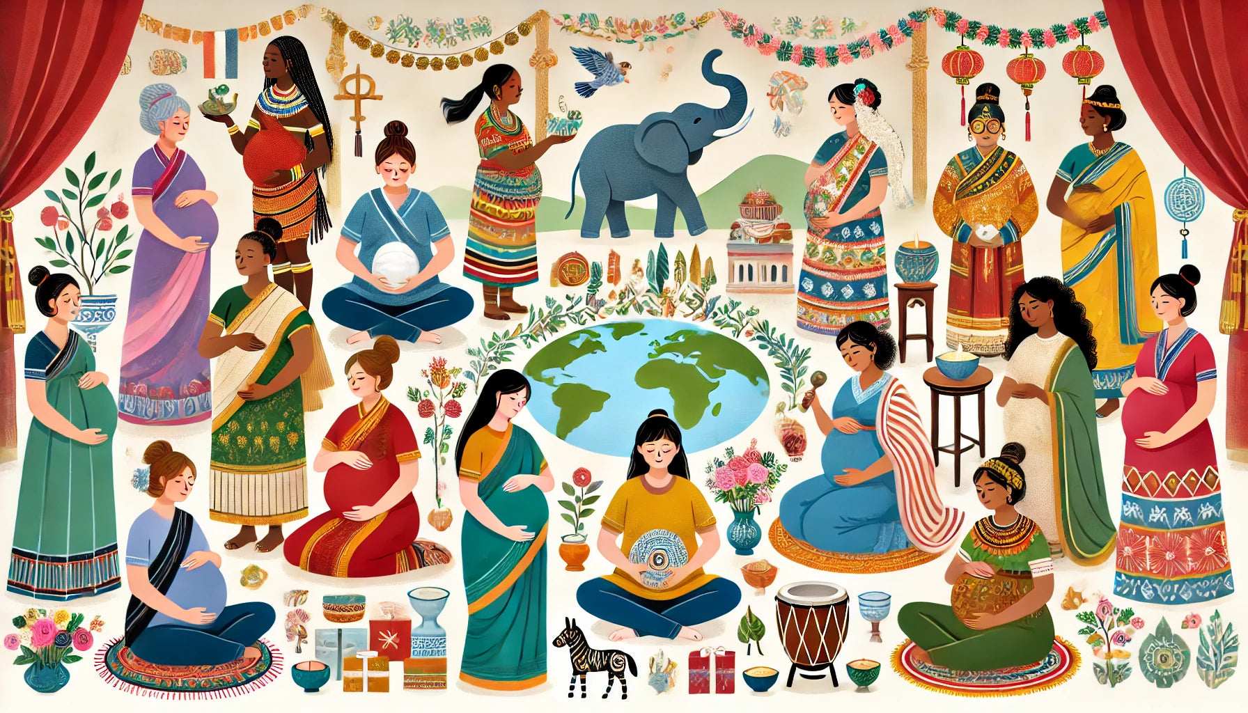 cultural pregnancy practices, pregnancy traditions, global pregnancy ...